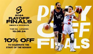 2024 British Basketball Play-Off Finals tickets in London at The O2 on ...