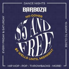 $5 and Free tickets in Seattle at Barboza on Fri, Sep 29, 2023 - 10:30PM
