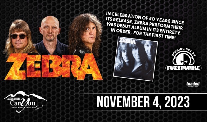 Zebra tickets in Agoura Hills at The Canyon Agoura Hills on Sat, Nov 4 ...