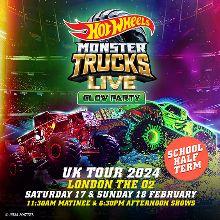 Hot Wheels Monster Trucks Live: Glow Party at The O2 tickets