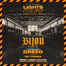 BIJOU tickets in Denver at Bluebird Theater on Sun, Jan 14, 2024 - 8:00PM