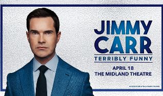 Jimmy Carr tickets in Kansas City at The Midland Theatre on Thu, 18 Apr ...
