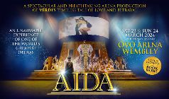 AIDA tickets in London at OVO Arena Wembley on Sun, Mar 24, 2024 - 7:00PM