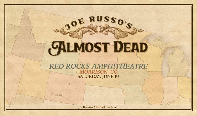 Joe Russo's Almost Dead tickets in Morrison at Red Rocks Amphitheatre ...