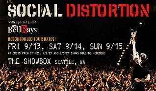 Social Distortion tickets in Seattle at The Showbox on Sun, Sep 15 ...