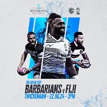 The Killik Cup - Barbarians v Fiji tickets in Twickenham at Twickenham ...