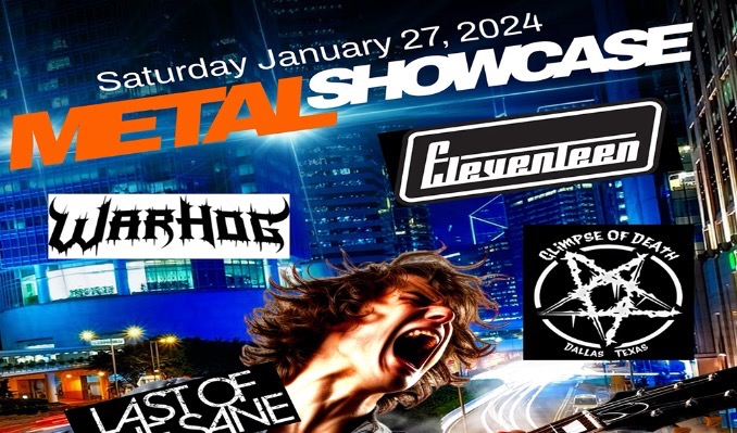 Jaro Entertainment Metal Showcase tickets in Dallas at Trees on Sat ...