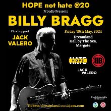 Billy Bragg tickets in Margate at Hall By The Sea, Dreamland Margate on ...
