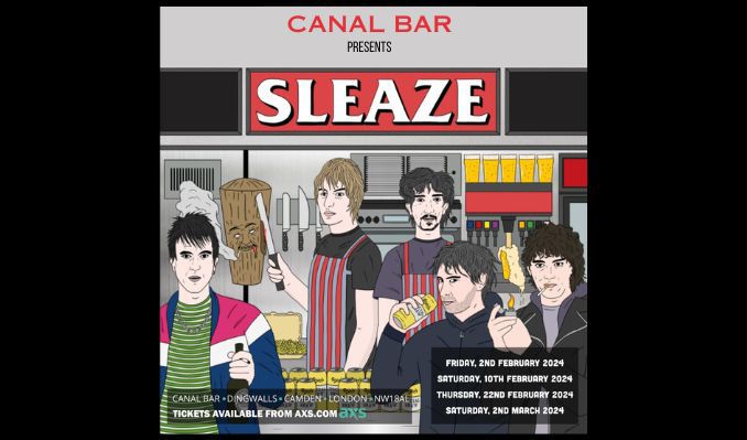 Sleaze tickets in London at Canal Bar @ Dingwalls on Sat, 10 Feb 2024 ...
