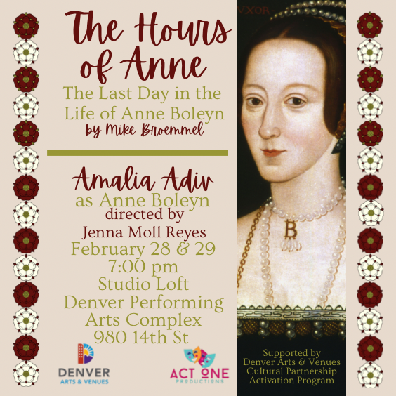 The Hours of Anne: The Last Day in the Life of Anne Boleyn | Denver ...