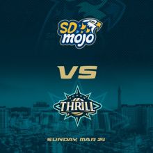 Vegas Thrill vs San Diego Mojo tickets in Henderson at The Dollar Loan Center on Sun, Mar 24 ...