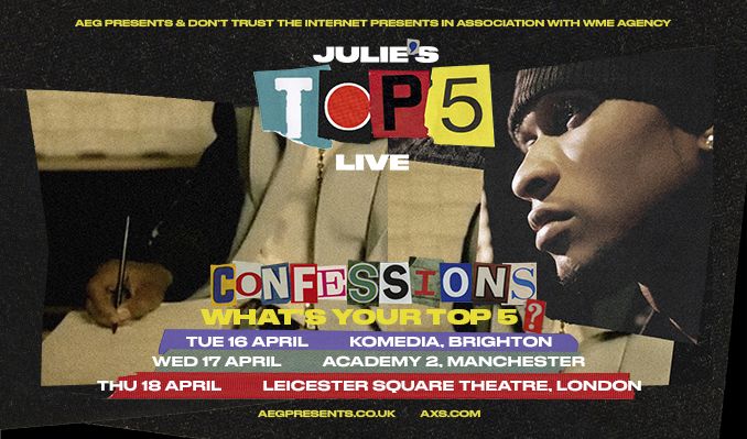 Julie's Top 5 Live tickets in London at Leicester Square Theatre on Thu ...