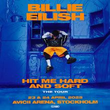 Billie Eilish tickets in Stockholm at Avicii Arena on Thu, 24 Apr 2025 ...