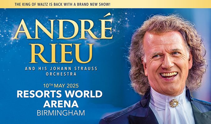 André Rieu tickets in Birmingham at bp pulse LIVE on Sat, 10 May 2025 ...