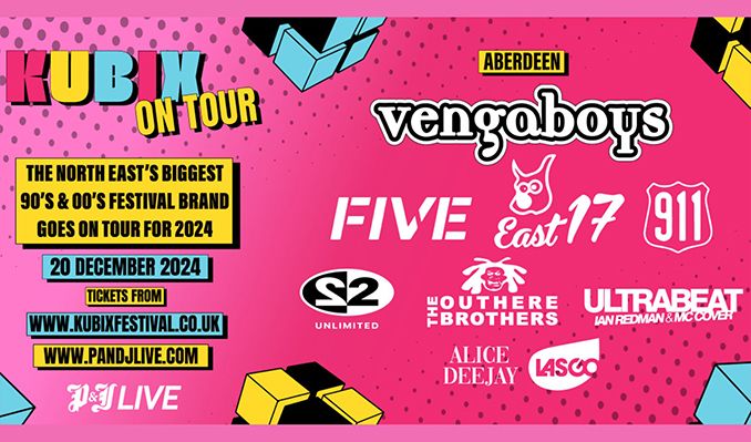 Kubix on Tour tickets in Aberdeen at P&J Live on Fri, 20 Dec 2024 - 18:00