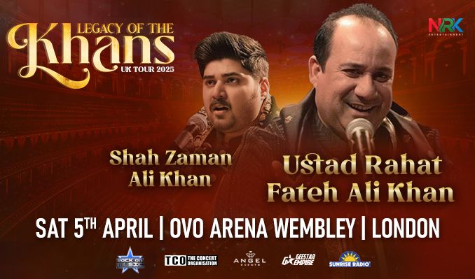 Legacy Of The Khans with Ustad Rahat Fateh Ali Khan & Shah Zaman Ali Khan Offres supplémentaires