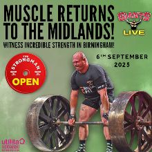 The Strongman Open 2025 tickets in Birmingham at Utilita Arena ...