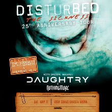 Disturbed: The Sickness 25th Anniversary Tour Additional Offers