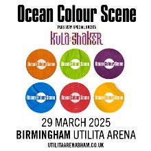 Ocean Colour Scene tickets in Birmingham at Utilita Arena Birmingham on ...
