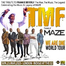 THE TRIBUTE TO FRANKIE BEVERLY - feat TMF formerly of MAZE tickets in ...