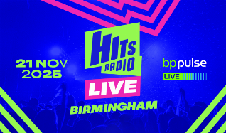Hits Radio Live 2025 tickets in Birmingham at bp pulse LIVE on Fri, 21 ...