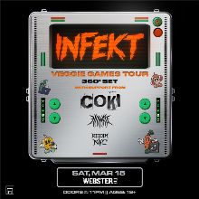 INFEKT Tickets in New York in Webster Hall am Sa., 15 März 2025 - 23:59