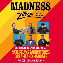 Madness tickets in Margate at Scenic Stage, Dreamland Margate on Sat, 2 ...