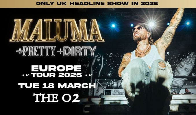 Maluma tickets in London at The O2 on Tue, 18 Mar 2025