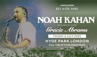 Noah Kahan tickets in London at Hyde Park on Fri, 4 Jul 2025