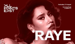 RAYE tickets in London at Victoria Park on Sat, 23 Aug 2025