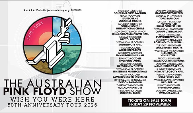 Biljetter till The Australian Pink Floyd i Hull på Connexin Live den ...