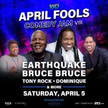 April Fools Comedy Jam 2025 tickets in Grand Prairie at Texas Trust CU ...