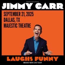 Jimmy Carr tickets in Dallas at Majestic Theatre - Dallas on Sun, 21 ...