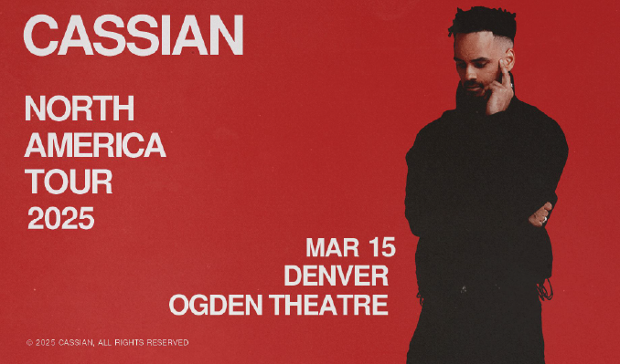 Cassian tickets in Denver at Ogden Theatre on Sat, 15 Mar 2025 - 9:00pm