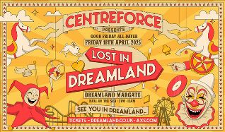 Centreforce tickets in Margate at Hall By The Sea, Dreamland Margate on ...