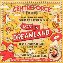 Centreforce tickets in Margate at Hall By The Sea, Dreamland Margate on ...