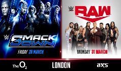 WWE FRIDAY NIGHT SMACKDOWN & MONDAY NIGHT RAW - COMBO TICKETS tickets ...