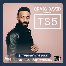 Craig David TS5 - Warwick Sessions 2025 tickets in Warwick at St ...