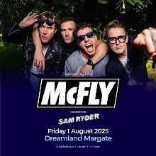 McFly tickets in Margate at Scenic Stage, Dreamland Margate on Fri, 1 ...
