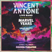 Vincent Antone Live Band tickets in Denver at Ogden Theatre on Sat, 12 Apr 2025 - 20:00