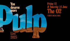 Pulp tickets in London at The O2 on Sat, 14 Jun 2025
