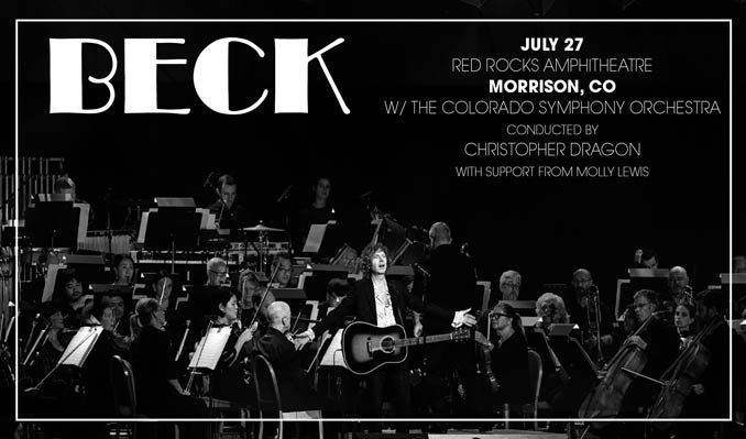 Beck tickets in Morrison at Red Rocks Amphitheatre on Sun, 27 Jul 2025 ...