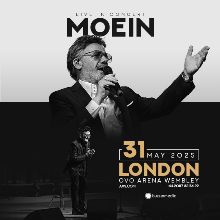 Moein tickets in London at OVO Arena Wembley on Sat, 31 May 2025 - 20:30