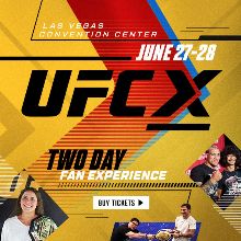 UFC X 2025 2 Days (Friday and Saturday) tickets in Las Vegas at Las ...