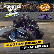 Monster Jam Ramped Up! - Sun 14th Sep 1:00 pm Additional Offers