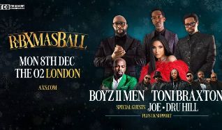 RNB Xmas Ball Tickets in London in The O2 am Mo., 8 Dez. 2025 - 18:30
