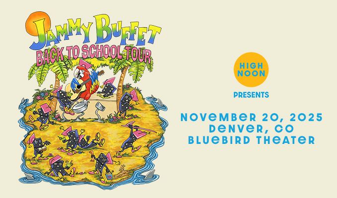 AXS GB - Jammy Buffet - Denver - Bluebird Theater - Thu, 20 Nov 2025, 20:00