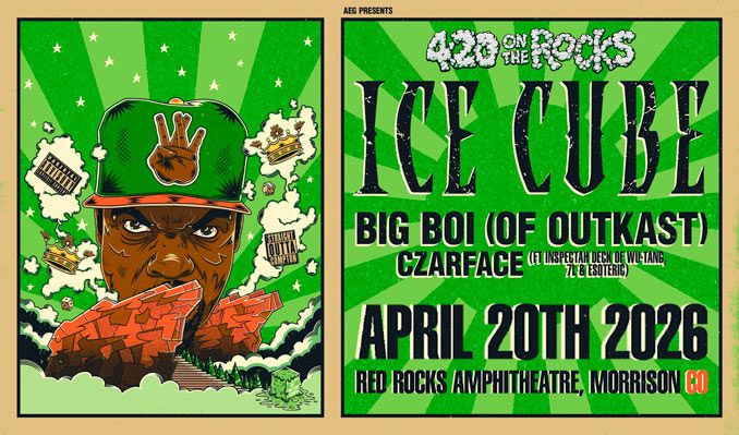 Ice Cube - Morrison - Red Rocks Amphitheatre - Mon, Apr 20, 2026, 07:00 ...