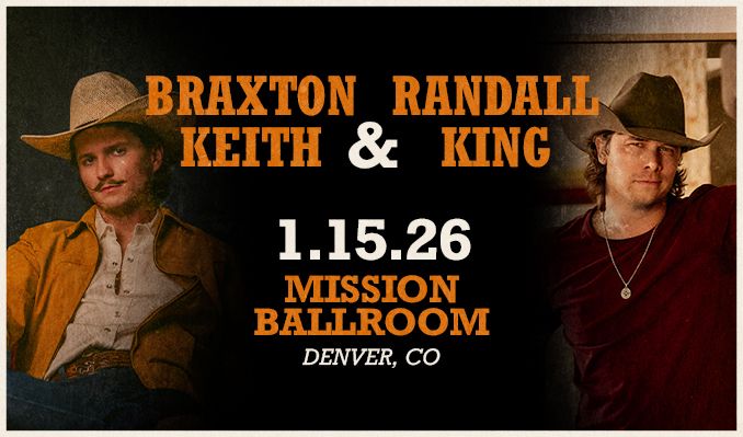 Braxton Keith Tickets - Concert Tour Dates