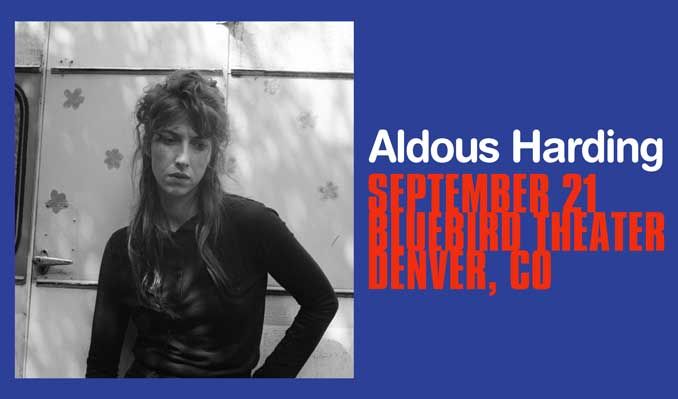 Aldous Harding - Denver - Bluebird Theater - Mon, Sep 21, 2026, 08:00 ...